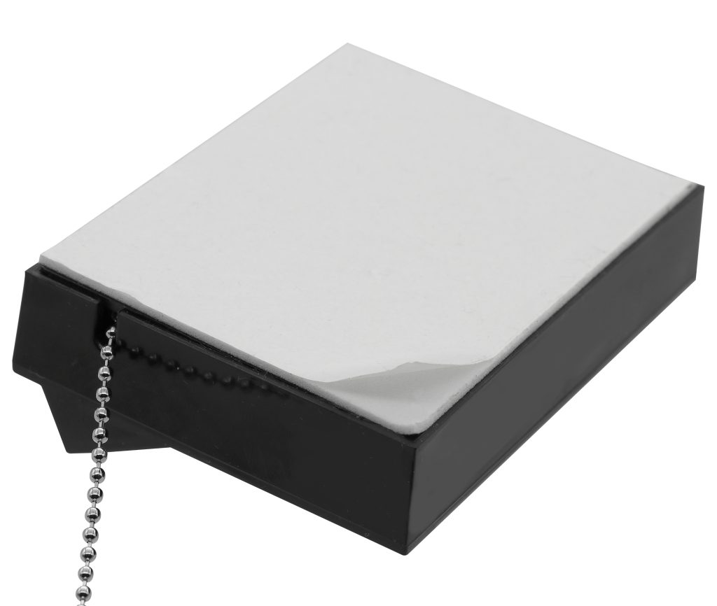 SP628BX – 24″ Chain Black Deluxe Security Pen with Rectangular Base ...
