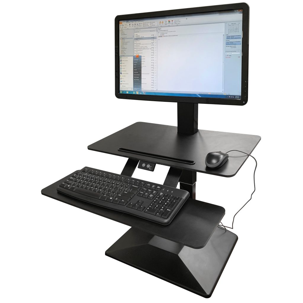 1091-8052-00-000 – Sit-Stand Desktop Station – Merangue