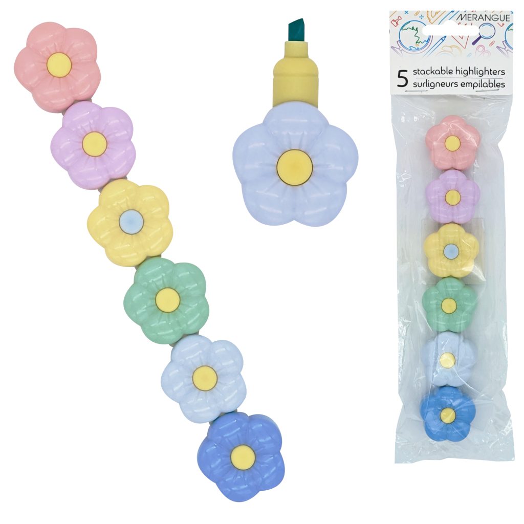 38Q1-3120-00-000 – Flower Stackable Highlighter – Merangue