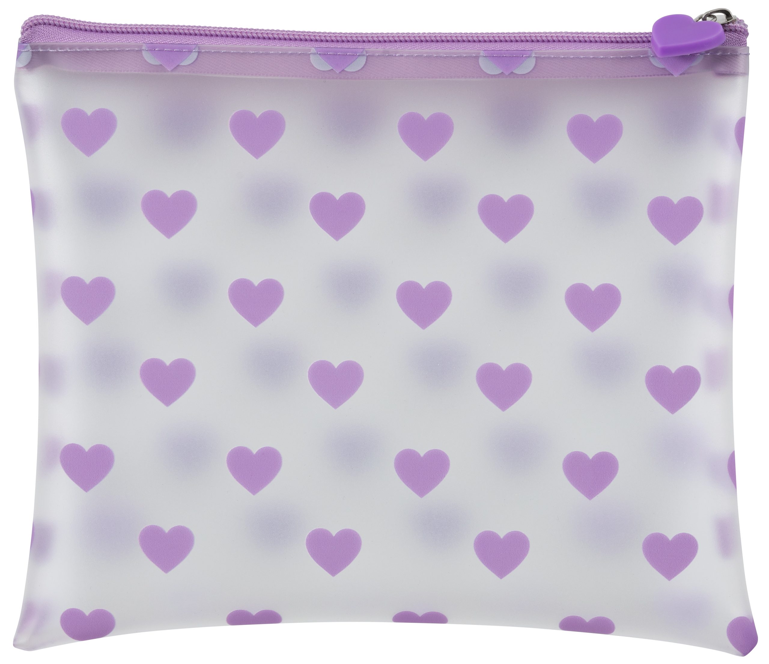 1015-4400-00-000 – Frosted Transparent Flat Pouch with Decorative Charm ...